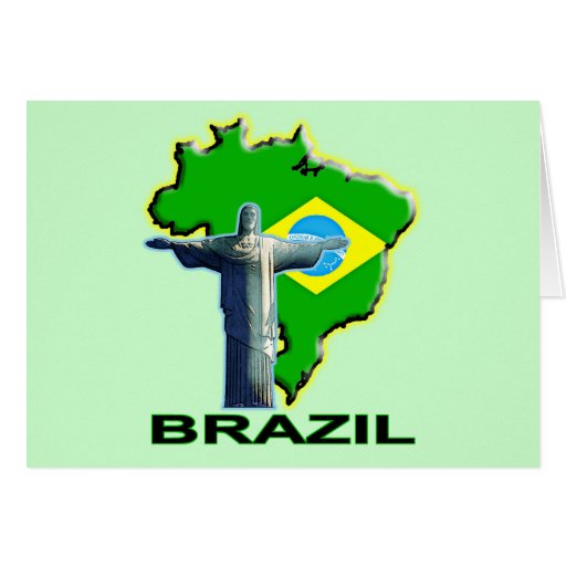 Brazil Greeting Card | Zazzle