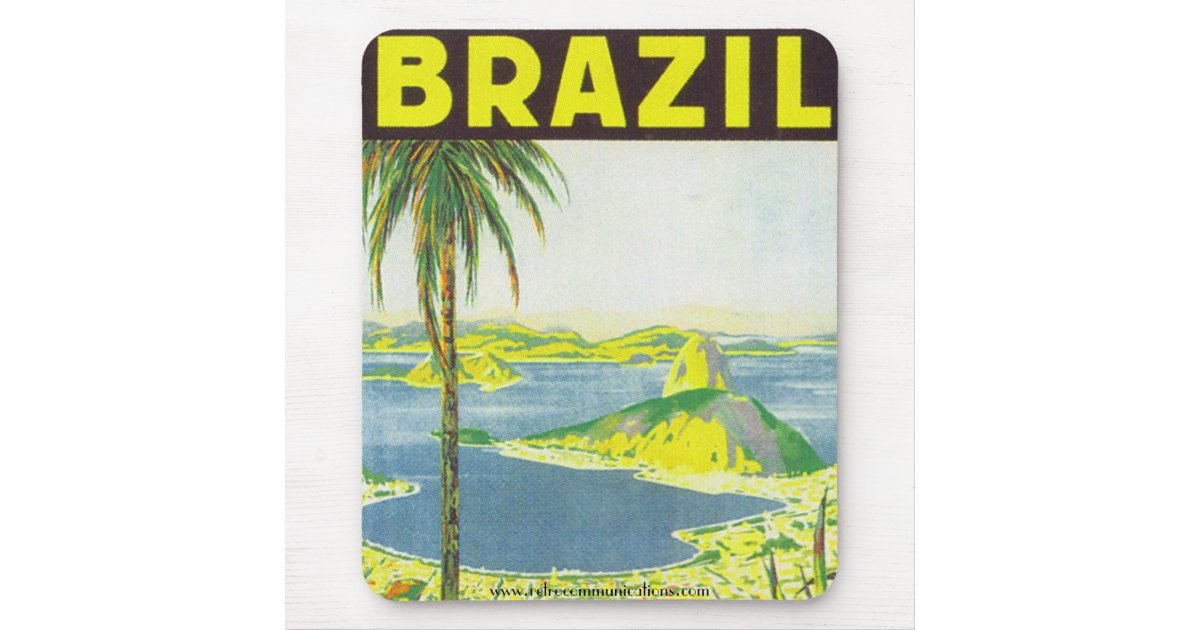 Brazil Mouse Pad | Zazzle