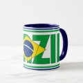 Brazil National Flag Patriotic Coffee Mug | Zazzle