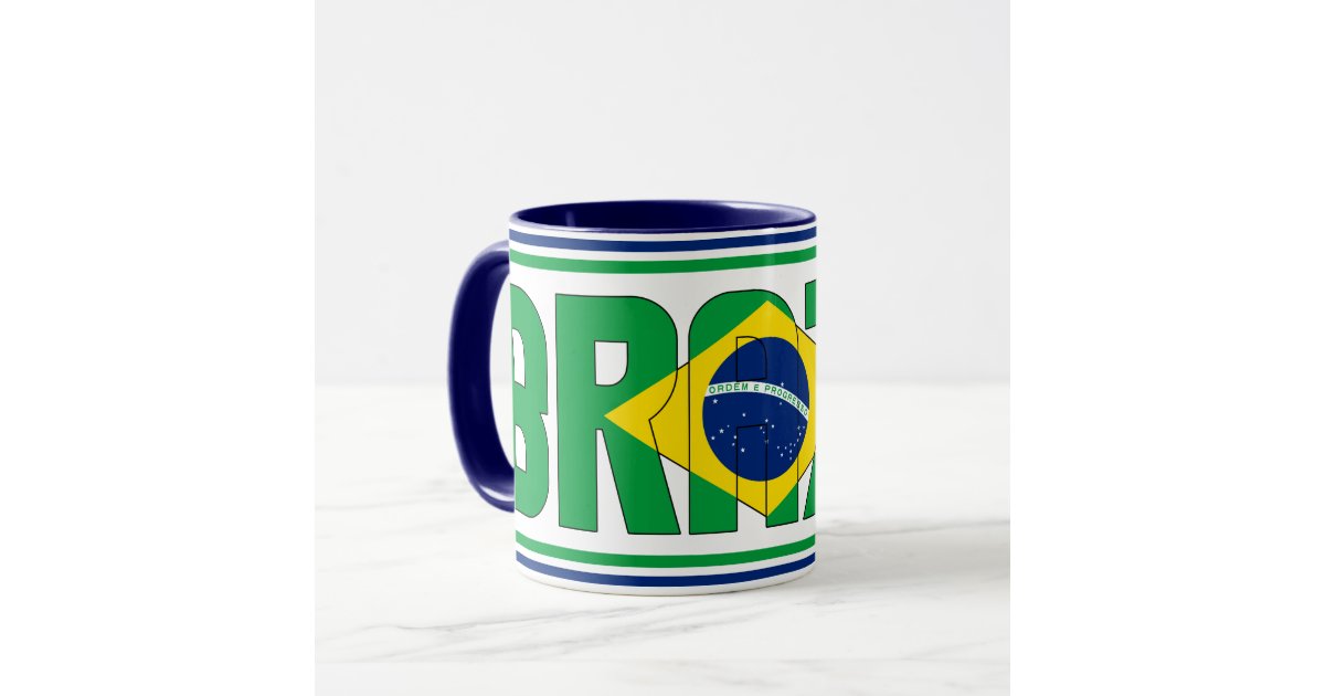 Brazil National Flag Patriotic Coffee Mug | Zazzle
