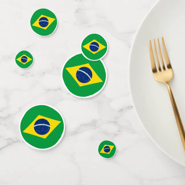 Brazil Party Decorations Confetti | Zazzle
