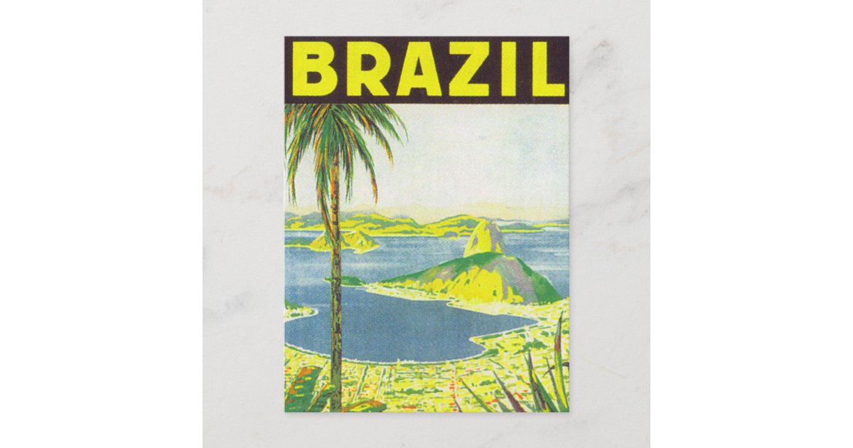 Brazil Postcard | Zazzle