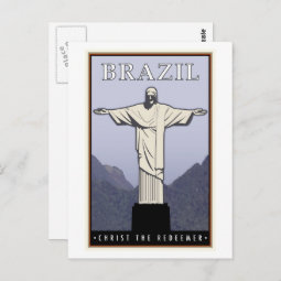 Brazil Postcard | Zazzle