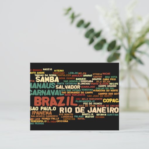 BRAZIL Postcard | Zazzle