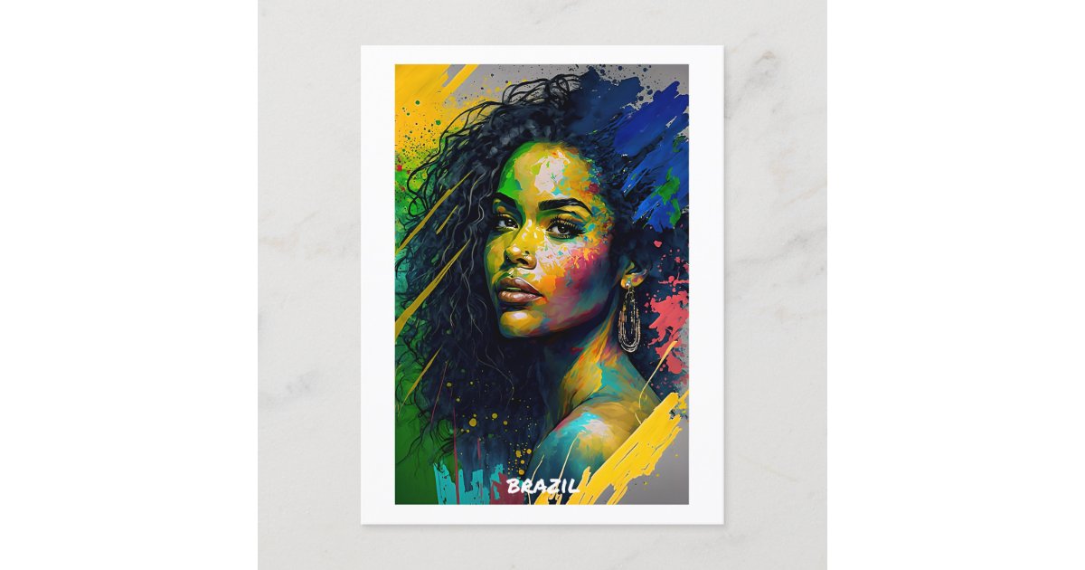 Brazil Postcard - World of Women Collection | Zazzle
