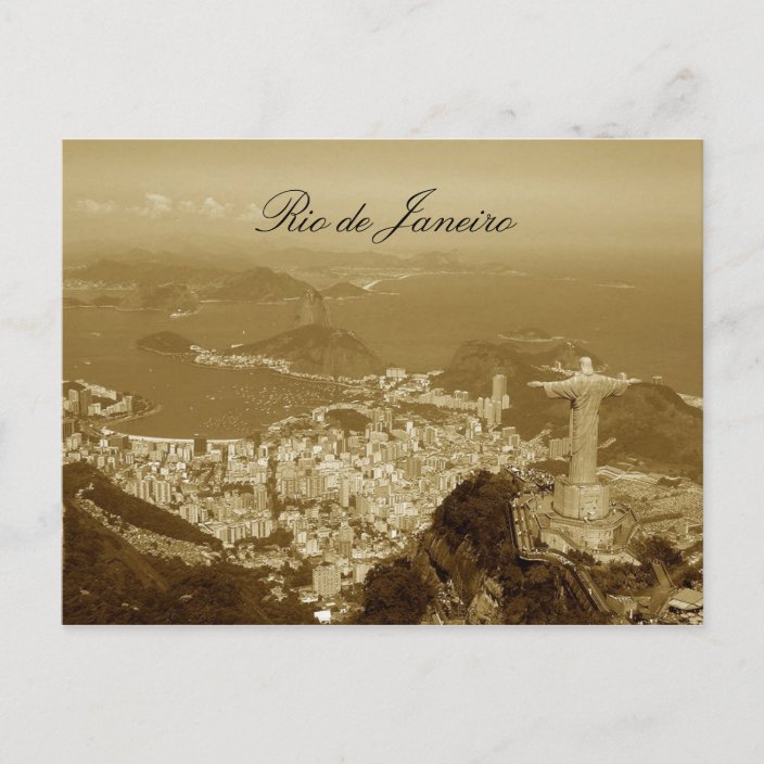 Brazil, Rio de Janeiro Postcard | Zazzle.com