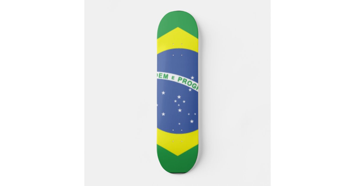 Brazil Skateboard Deck | Zazzle