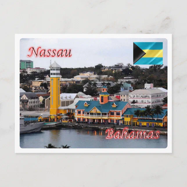 Brazil - The Bahamas - Nassau - Postcard | Zazzle