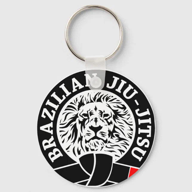 Brazilian Jiu-Jitsu (Key Chain) Keychain | Zazzle