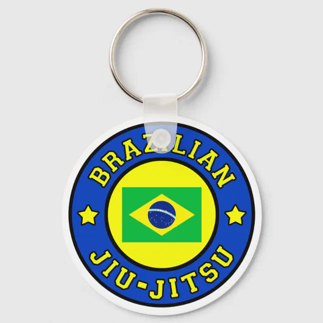 Brazilian Jiu Jitsu Keychain | Zazzle