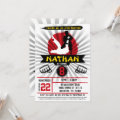 Brazilian Jiu Jitsu Martial Arts Kids Invitation | Zazzle