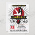 Brazilian Jiu Jitsu Martial Arts Kids Invitation | Zazzle