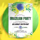 Brazilian Party Invitation | Zazzle