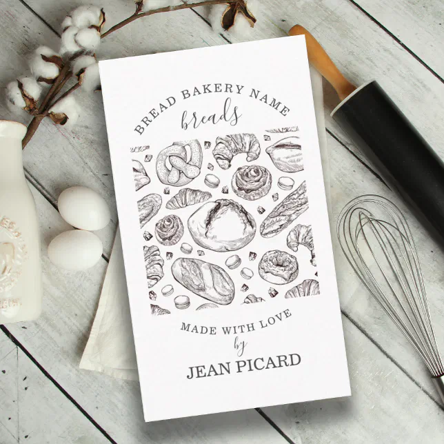 Bread Bakery Business Card | Zazzle