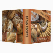 Bread Recipe Binder | Zazzle