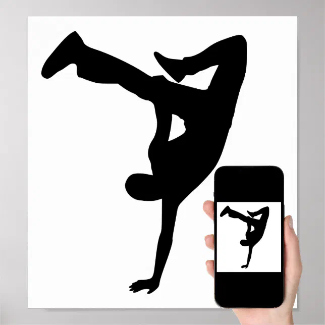 Break dance poster | Zazzle