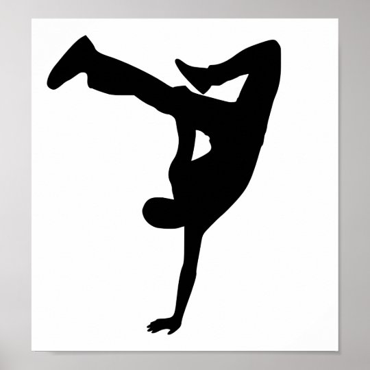 Break dance poster | Zazzle.com