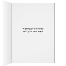 Break-In Period - A Funny Knee Replacement Poem | Zazzle
