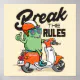 Break The Rules Poster | Zazzle