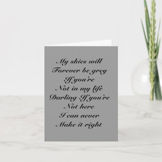 Break up greeting card | Zazzle.com