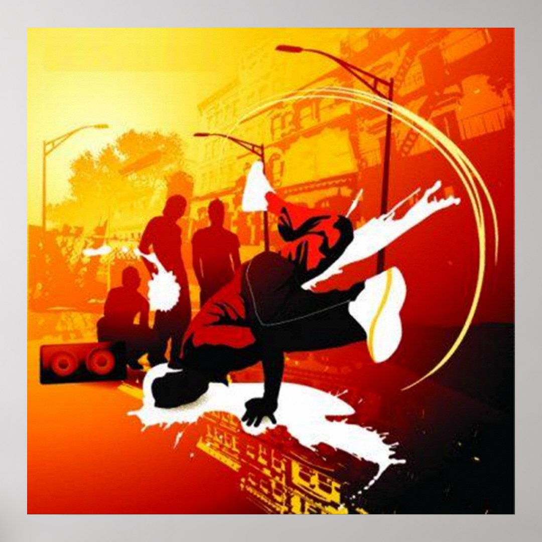 Breakdance Poster | Zazzle
