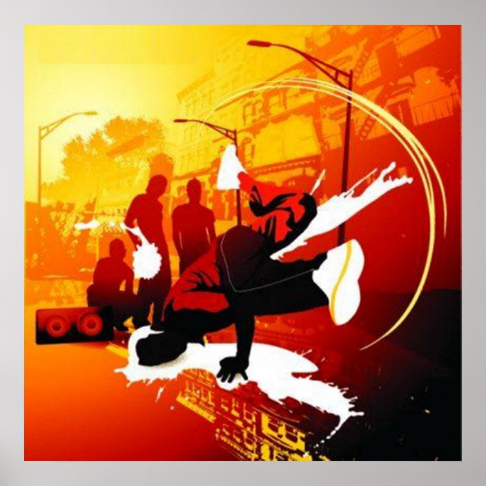 Breakdance Poster | Zazzle.com