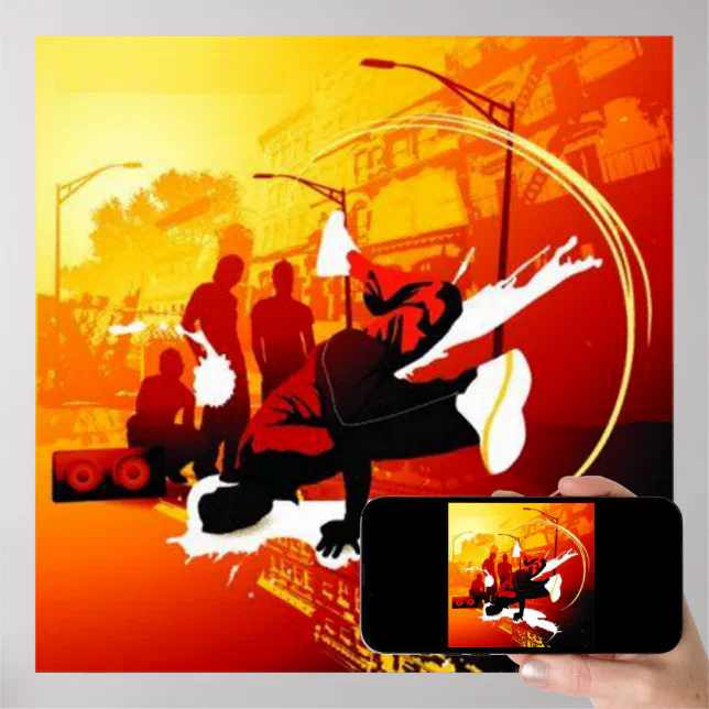 Breakdance Poster | Zazzle