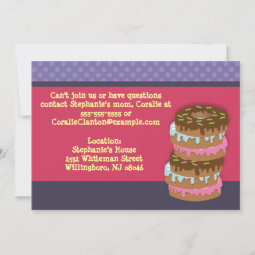 Breakfast Buffet Birthday Party Invitations | Zazzle