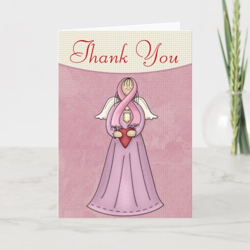 96+ Breast Cancer Thank You Cards | Zazzle