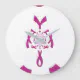 Breast Cancer Awareness Art Print Large Clock | Zazzle