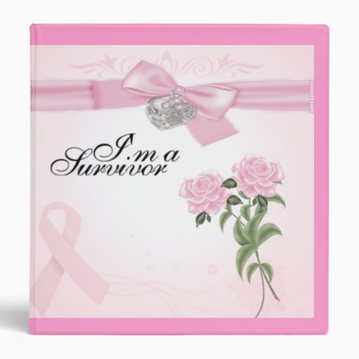 breast cancer awareness binder | Zazzle