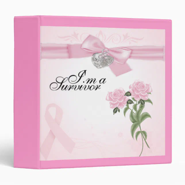 breast cancer awareness binder | Zazzle