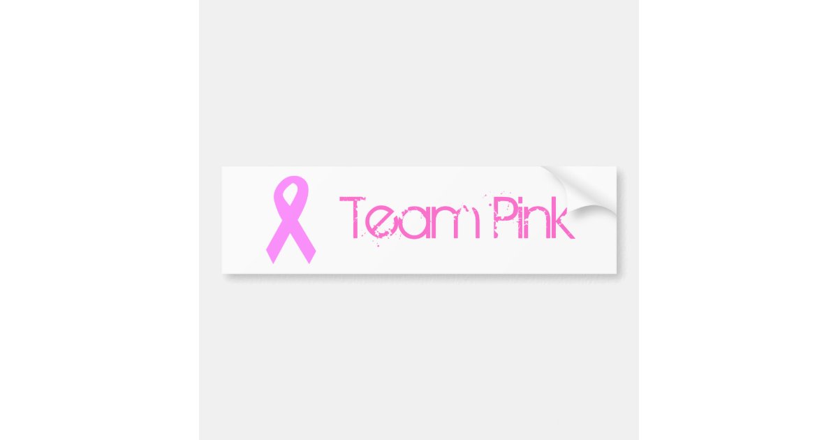 Breast Cancer Awareness Bumper Sticker | Zazzle