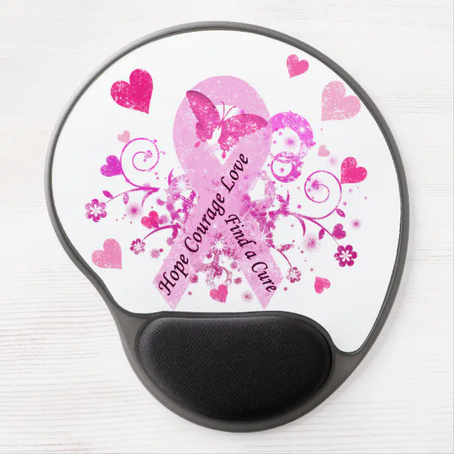 Breast Cancer Awareness Gel Mouse Pad | Zazzle