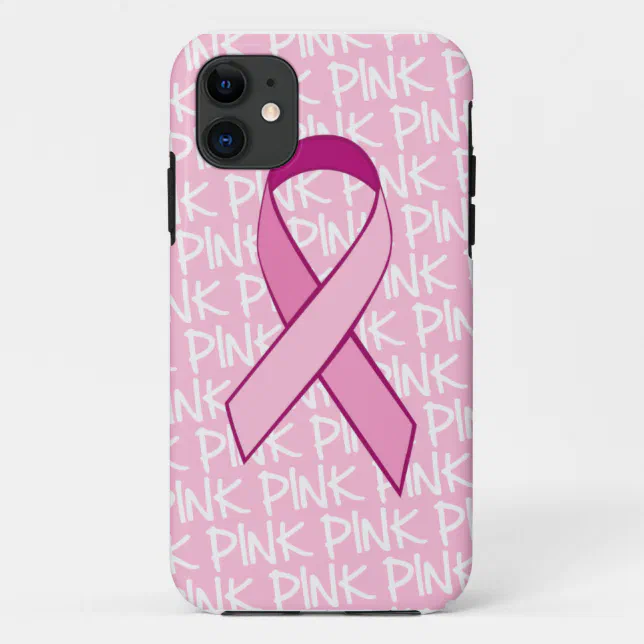 Breast Cancer Awareness iPhone cover - Pink Ribbon | Zazzle