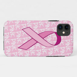 Breast Cancer Awareness iPhone cover - Pink Ribbon | Zazzle