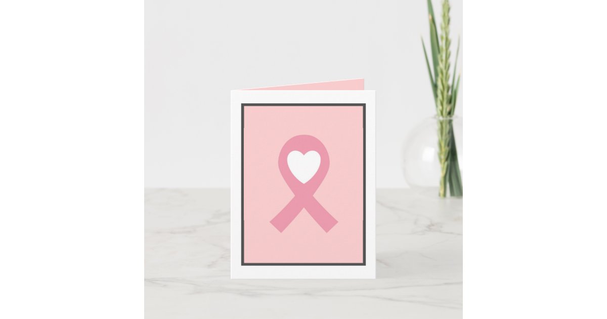 Breast Cancer Awareness Note Card | Zazzle