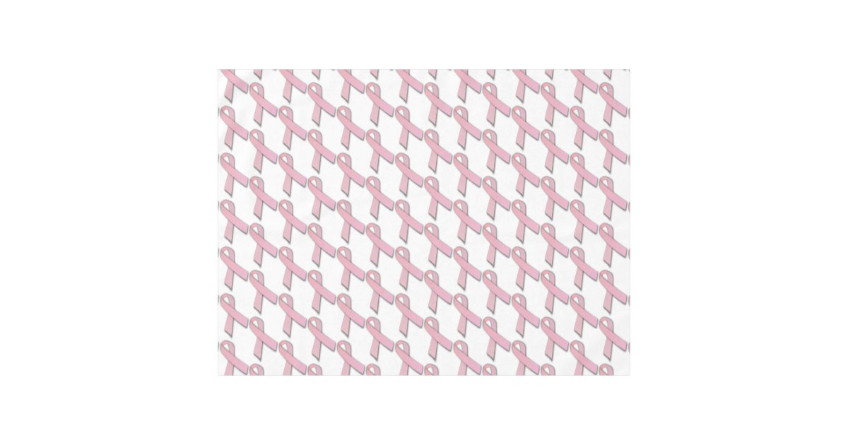 Breast Cancer Awareness Pattern Tablecloth | Zazzle