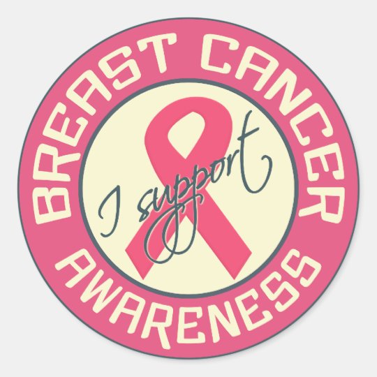 Breast Cancer Awareness stickers | Zazzle.com