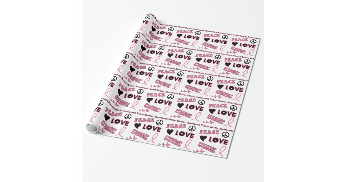 Breast Cancer Awareness Wrapping Paper | Zazzle