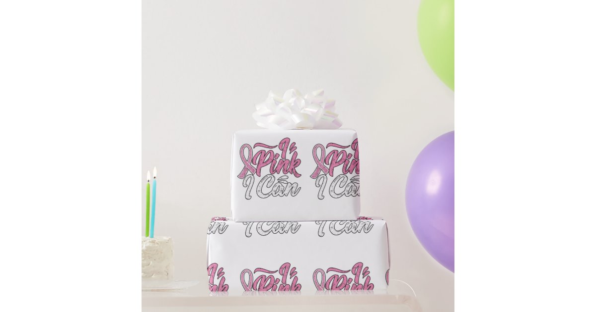 Breast Cancer Awareness Wrapping Paper | Zazzle