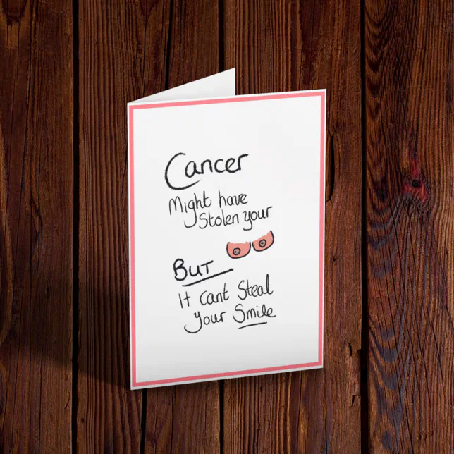 Breast Cancer Card | Zazzle