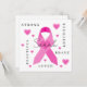 Breast Cancer Card | Zazzle