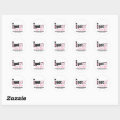 Breast Cancer Get Checked v5 Classic Round Sticker | Zazzle