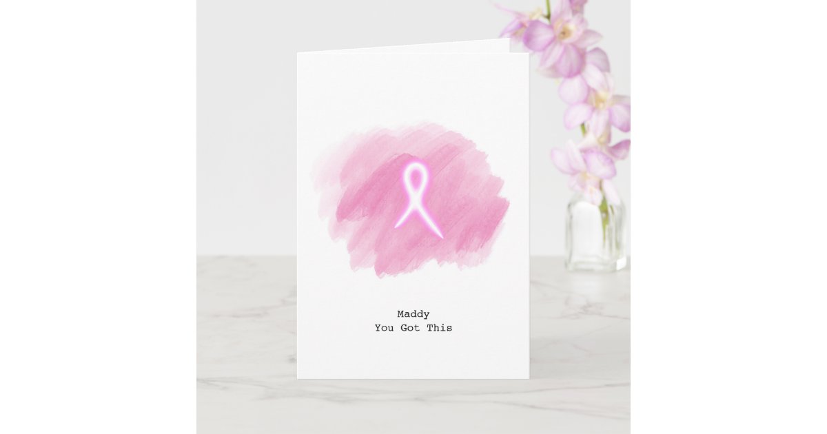Breast Cancer Get Well Card | Zazzle