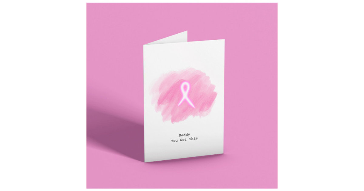 Breast Cancer Get Well Card | Zazzle