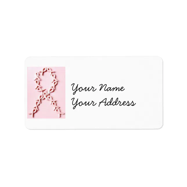 Breast cancer label | Zazzle