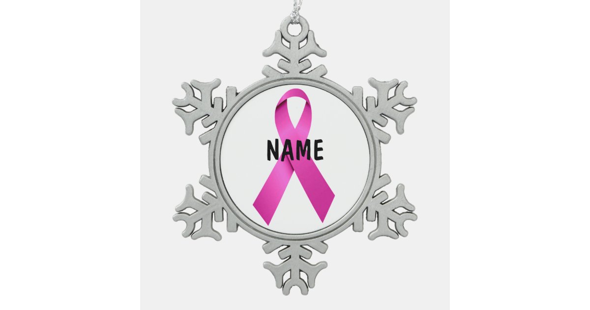 Breast Cancer Memorial Ornament | Zazzle