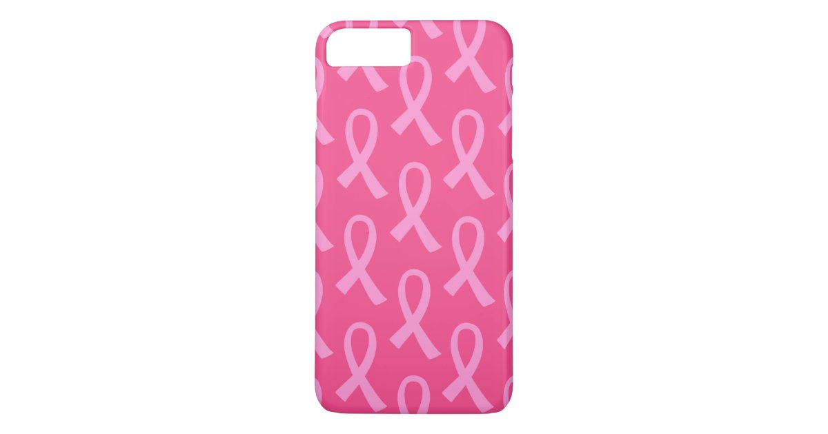Breast Cancer Pink Ribbon Pattern Case-Mate iPhone Case | Zazzle