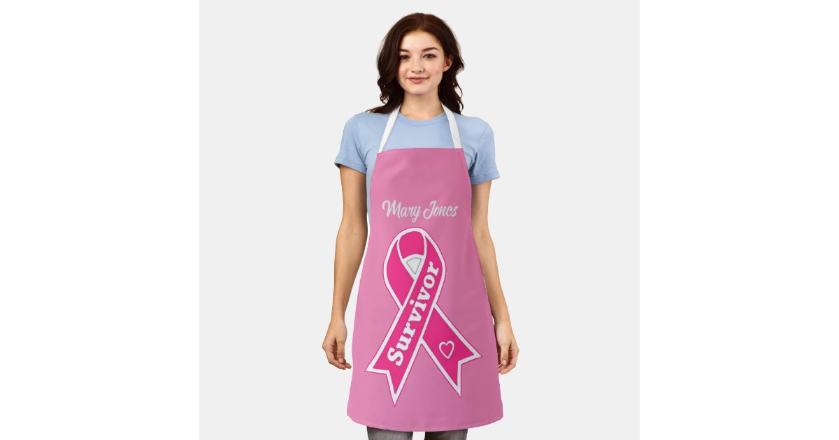 Breast Cancer Survivor Apron | Zazzle